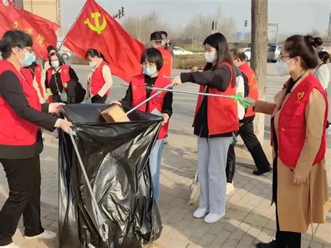 文学院党总支开展文明创城志愿服务活动 沧州师范学院