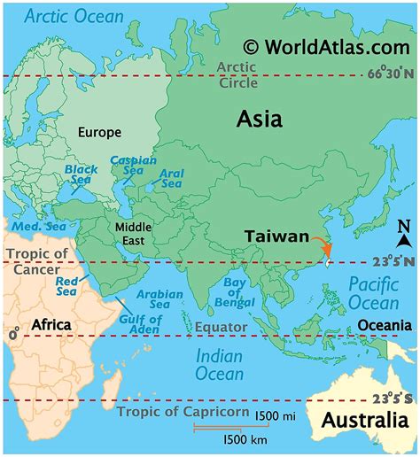 Taiwan Maps Facts World Atlas