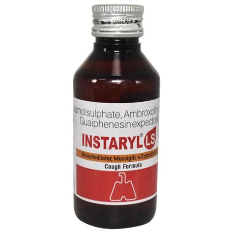 Instaryl Ls Expectorant 100ml Price Uses Side Effects Netmeds