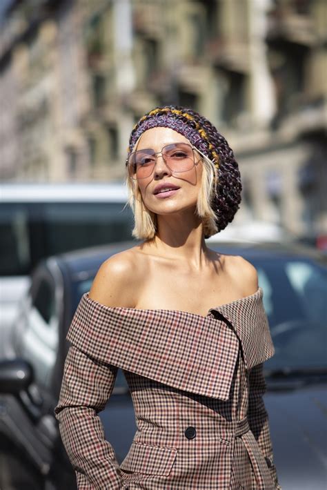 Krótkie fryzury damskie trendy moda uliczna wiosna lato 2019 lamode