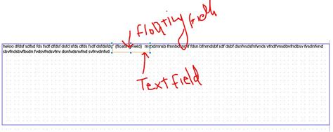 solved in editable fields i am facing overlapping issue adobe