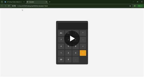 Built My First Calculator Using Html Css Java Script Prathap Reddy Yakkanti