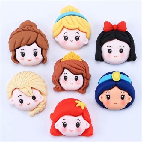 Disney Princess Head Resin Sold Per Piece Shopee Philippines