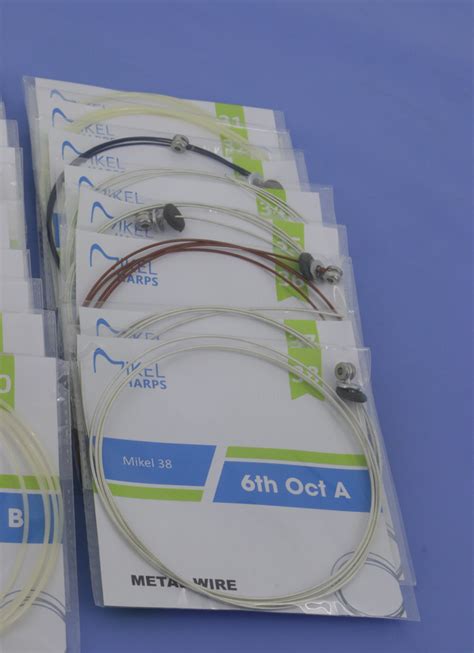 38 string lever harp string set mikel harps mikel harps