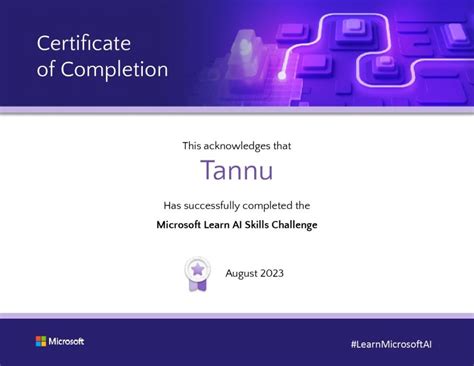 Tannu Singh On Linkedin Microsoftaichallenge Aiexpert