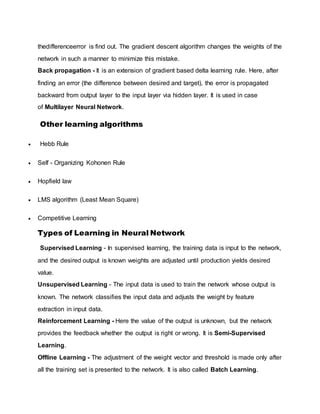 Neural Networks Of Artificial Intelligence PDF