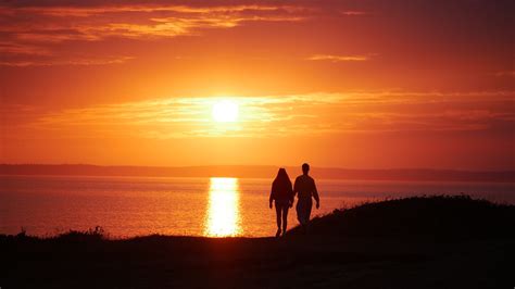 Sunset Couple Beach Free Photo On Pixabay Pixabay