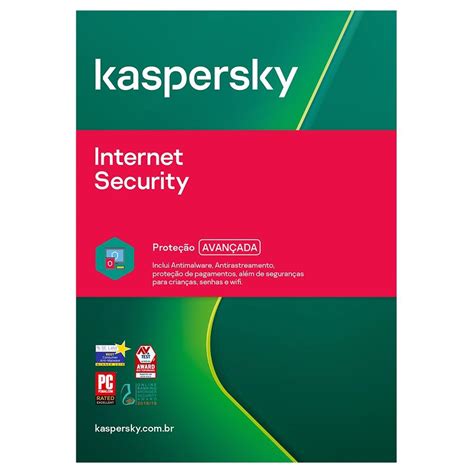 Kaspersky Internet Security 3 Dispositivos 1 Ano Esd Kabum