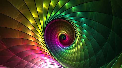 Abstract Spiral Fractal Wallpapers Hd Desktop And Mobile Backgrounds