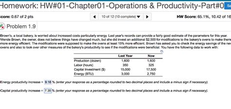 Solved Homework HW 01 Chapter01 Operations Chegg Com