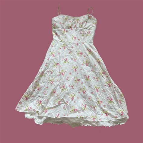 Vintage Ruby Rox Floral Dress Has Built In Depop