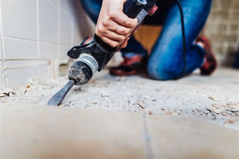 How To Remove Tile Floor A Diy Guide Angi