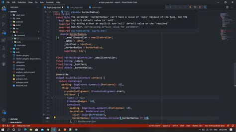 Why Its Forced To Add Required Isnt Its Means Is Borderradius Null Then Use Borderradius