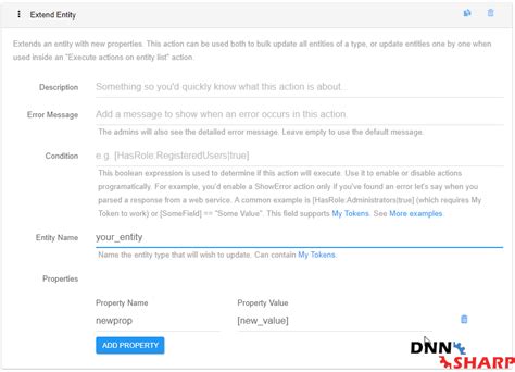 Extend Entity Dnn Sharp Documentation Center
