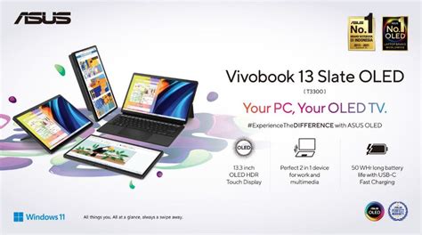 Asus Resmi Rilis Vivobook 13 Slate Oled Di Tanah Air Dengan Harga Rp9