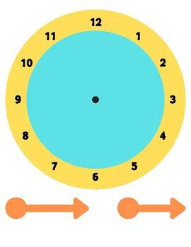 Make Your Own Clock By Miss Megan S Classroom TPT