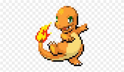 Charmander Shiny Pokemon Animated Sprites Free Transparent PNG