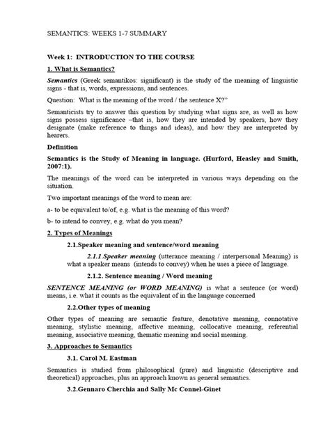 semantics 1 7docx pdf semantics proposition
