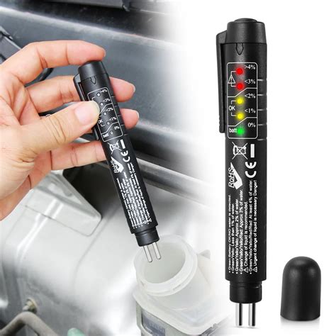 자동차 브레이크 유체 테스터 자동차 진단 도구 5 Led 브레이크 유체 테스트 도구브레이크 오일 테스트 도구 Aliexpress