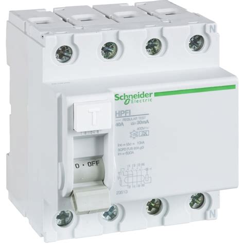 Schneider Multi9 Hpfi Relæ 4p Se Og Køb Hos Billigvvs