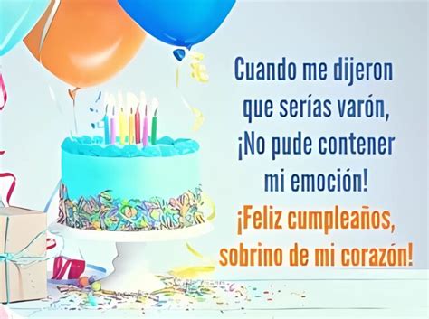 Feliz Cumplea Os Querido Sobrino Bendito Feliz D A D