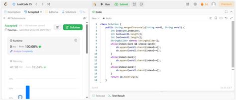 leetcode programming codingjourney stringmanipulation saumya