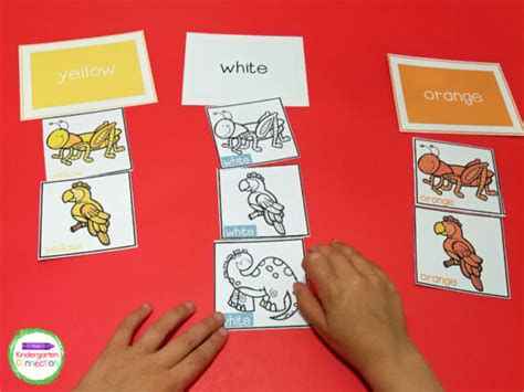 Free Printable Color Sorting Activity The Kindergarten Connection