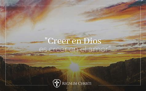 Jueves 18 De Abril De 2024 Creer En Dios Es Creer En El Amor