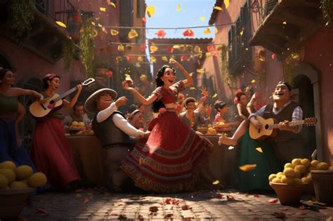 Premium Ai Image Cultural Diversity Portrayed Through Posada Celebr 00198 00