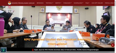 Anggota KPPS Pemilu Syarat Tugas Gaji Dan Link Daftar Updesa