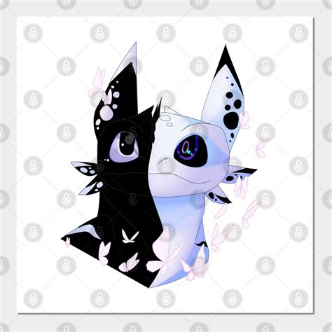 Toothless And Light Fury Fanart How To Train Your Dragon Dragon Head