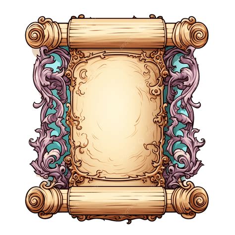 Game Texture Scroll Ancient Magic Treasure Hunt Map Game Texture Reel PNG Transparent Image