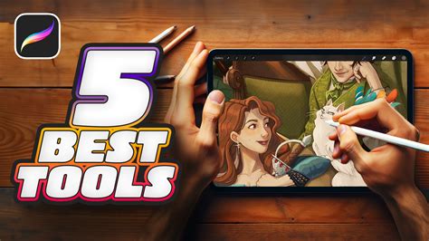 The 5 Best Procreate Tools For Character Design