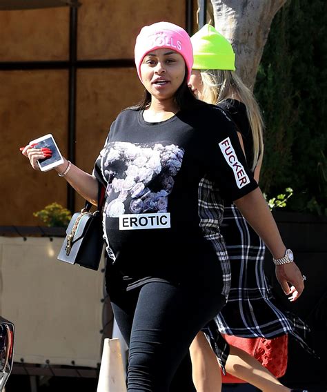 Photo Exclusif Blac Chyna enceinte est allée déjeuner avec une amie au restaurant Il Pastaio