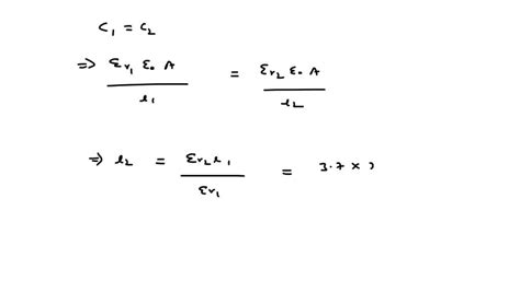 Solveda Parallel Plate Capacitor Using A Dielectric Material Having An