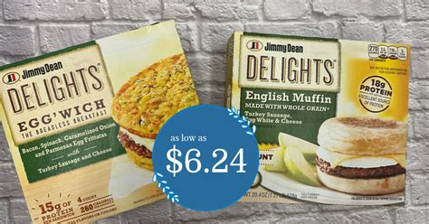 Jimmy Dean Delights Breakfast Sandwiches Are As Low As Reg