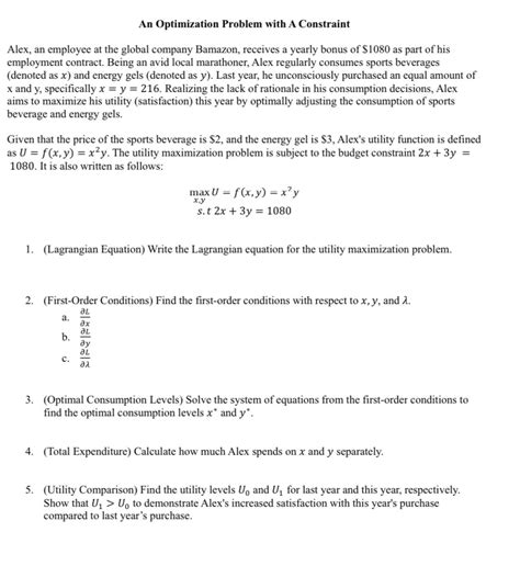 solved an optimization problem with a constraintalex an