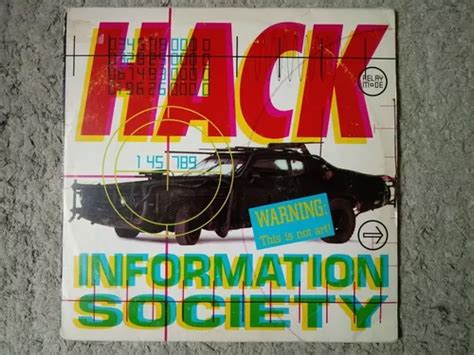 Lp Vinil Information Society Hack 1990 C Encarte MercadoLivre