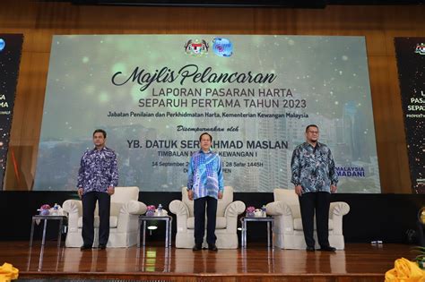 Majlis Pelancaran Laporan Pasaran Harta 2023