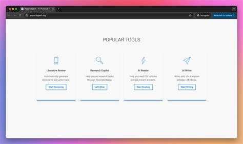 Paper Digest Features Pricing And Alternatives Ai Tools