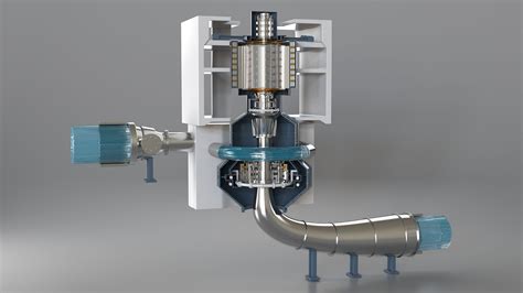 Ge Variable Speed Hydro Generator 3d Model 149 3ds Blend C4d Fbx Ma Obj Max Free3d