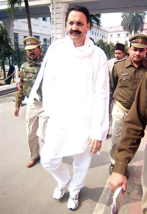 Bad News For Gangster Turned Politician Mukhtar Ansari Daily Mail