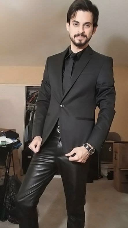 Pin By Alejandro Priego Perez On Outfit Laboral De Invierno Para Los Hombres Mens Leather