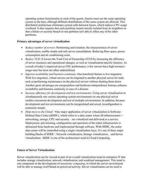 The Future Of Server Virtualization Pdf