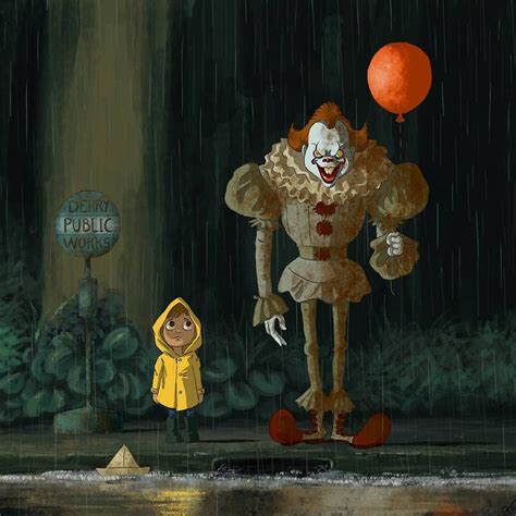 🎈‘it Penny And Georgie🎈 Horror Art Horror Horror Movie Art