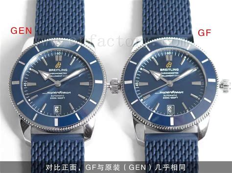 Gf厂百年灵水鬼超级海洋文化二代42mm腕表对比正品评测 Or厂官网