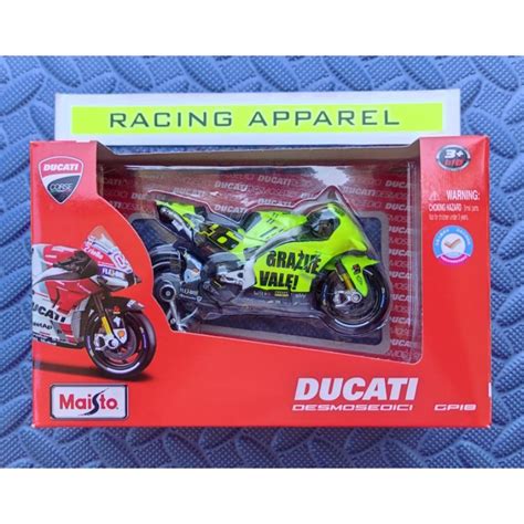Jual Maisto MotoGP 2021 Ducati Desmosedici Luca Marini 10 Misano 1 18