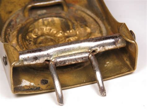 Early Sa Assault Troops Belt With A Running Swastika Brass Buckle