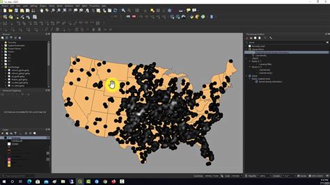 QGIS Demo 31 Kernel Density Estimation YouTube
