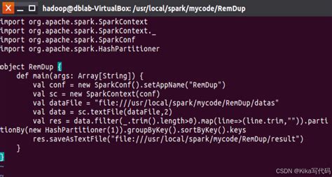 【spark】【大数据技术基础】课程 实验七 Spark基础编程实验实验7 Spark初级编程实践 Csdn博客
